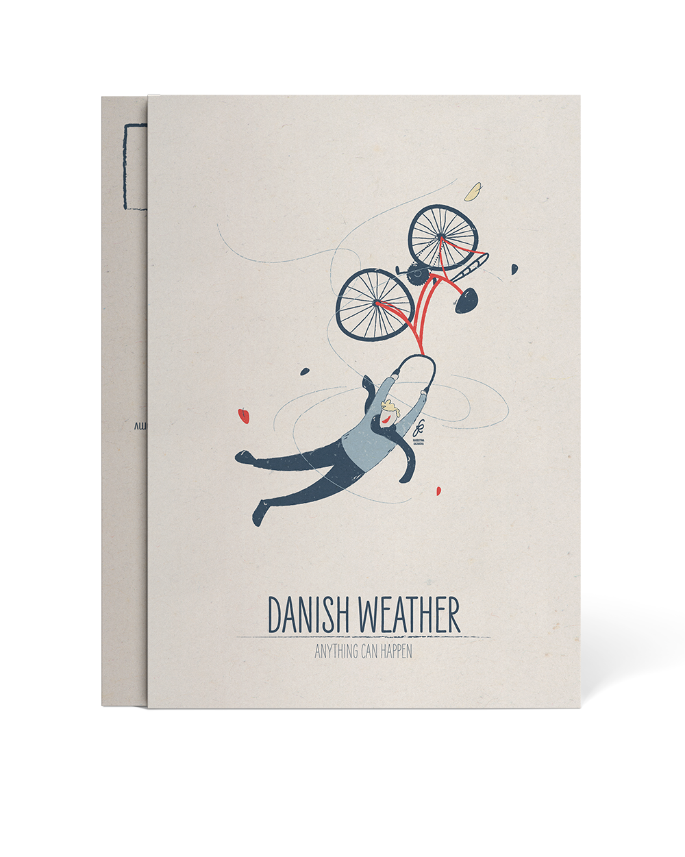 Danish Weather | Illustrated postcards about life in Denmark